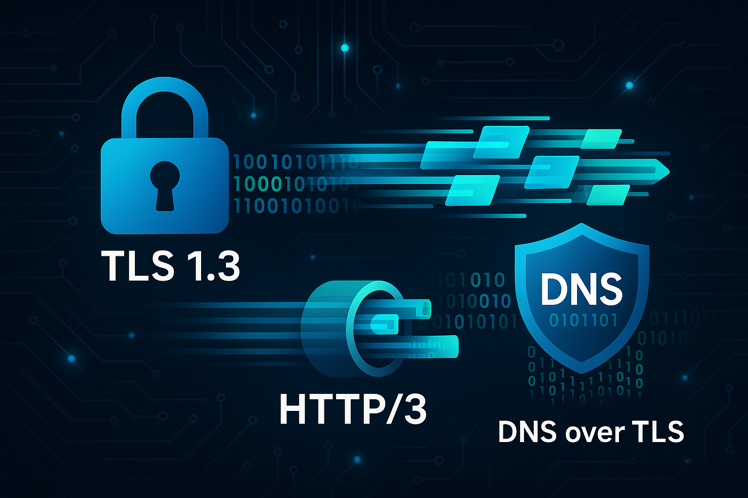 TLS 1.3, HTTP/3 and DNS over TLS – Trustico® Online Security